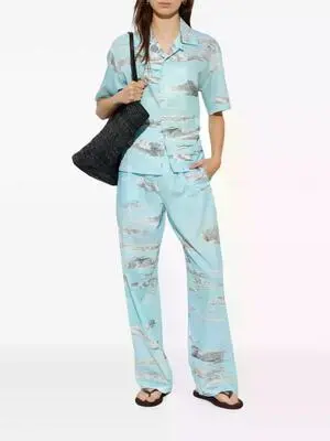 Moschino Printed Short-sleeve Shirt