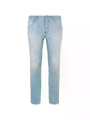 Dsquared2 Distressed Faded Jeans