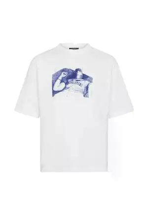 Dsquared2 Loose Fit T-shirt - White