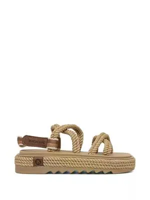 BOHONOMAD Rope-detail Platform Espadrilles - Neutrals