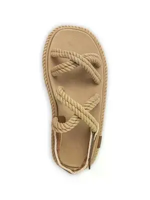BOHONOMAD Rope-detail Platform Espadrilles