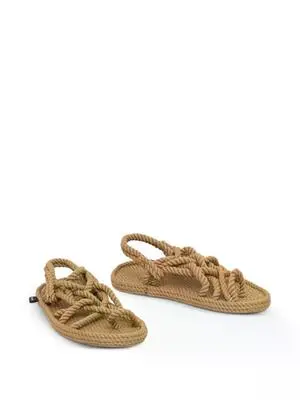 BOHONOMAD Cape Rope-detail Sandals - Neutrals