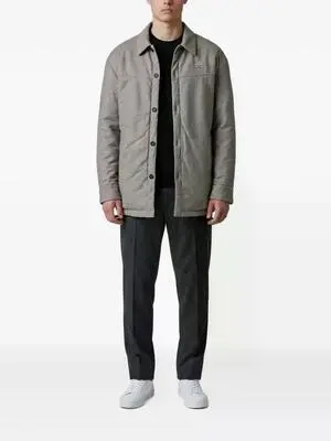 Kiton Logo Patch Coat