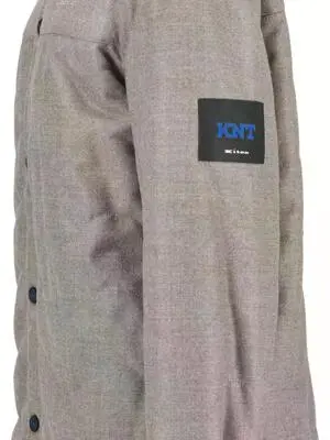 Kiton Logo Patch Coat