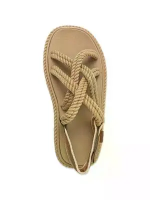 BOHONOMAD Rope-detailed Platform Espadrilles