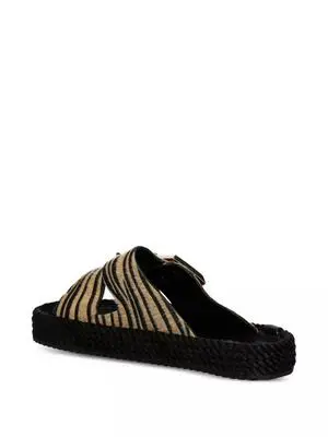 BOHONOMAD Sydney Zebra-print Espadrilles