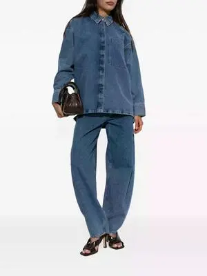 BY MALENE BIRGER Dea Chest-pocket Denim Shirt