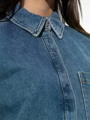 BY MALENE BIRGER Dea Chest-pocket Denim Shirt