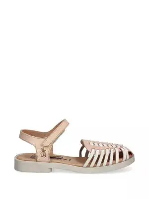 Fly London Woven Touch-strap Sandals - Neutrals