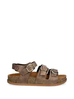 BOHONOMAD Granada Triple-strap Sandals - Brown