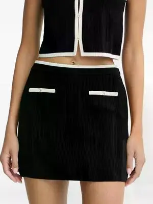 From Future Contrast-trim Mini Skirt