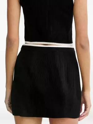 From Future Contrast-trim Mini Skirt