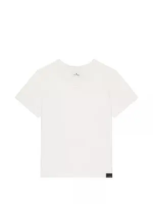 COURREGES Logo Patch T-shirt - White