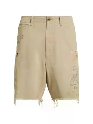 Polo Ralph Lauren Frayed Hem Shorts