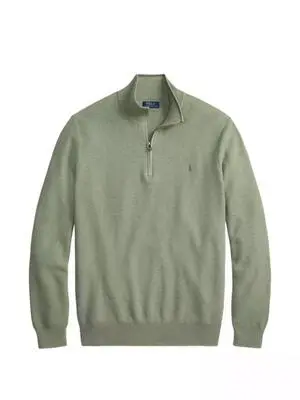 Polo Ralph Lauren Embroidered Half-zip Sweater