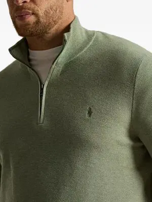 Polo Ralph Lauren Embroidered Half-zip Sweater