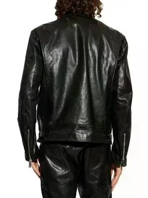 Dsquared2 Leather Zip-fastening Jacket