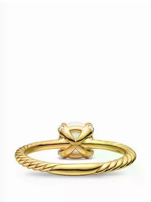 David Yurman Pearl And Diamond Ring