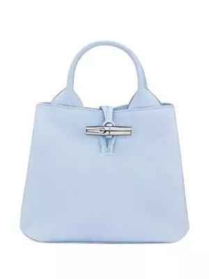 Longchamp Le Roseau Toggle Tote Bag - Blue