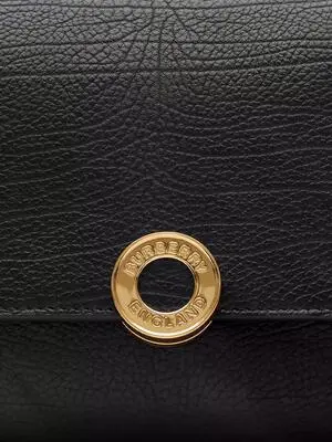 Burberry Leather Clutch With Chain Strap