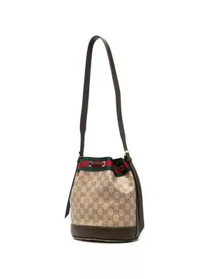 Gucci Gg Supreme Web Bucket Bag