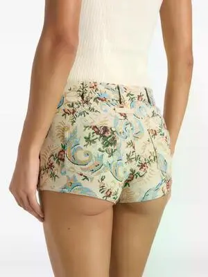 Manière De Voir Manierè De Voir Tapestry Mini Shorts