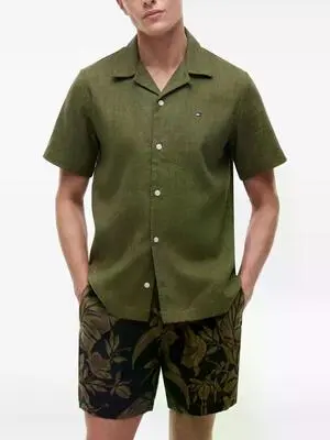 Tommy Hilfiger Short-sleeve Logo-patch Shirt