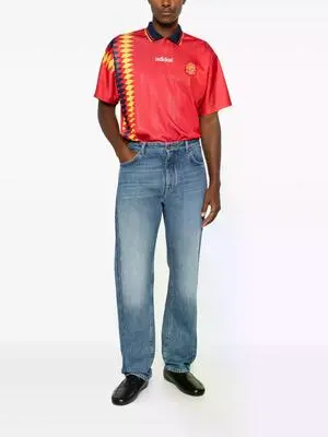 Adidas Diamond-pattern Spain Polo Shirt