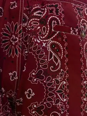 MC2 SAINT BARTH Paisley Print Swim Shorts