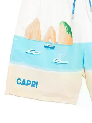 MC2 SAINT BARTH Printed Swim Shorts