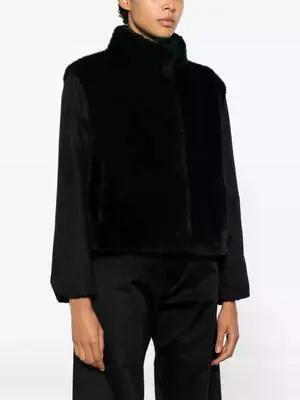 Herno Faux-fur Panelled Jacket