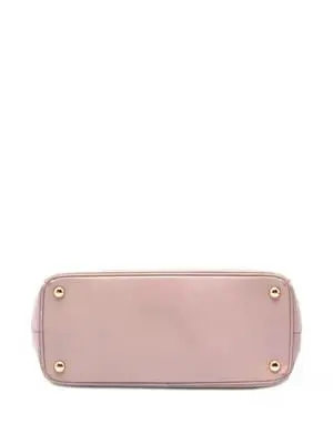 Prada Saffiano Leather Galleria Double Zip Satchel
