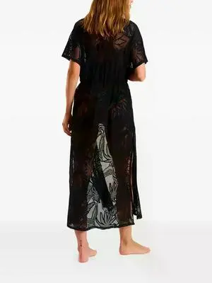 BANANA MOON Lace-knit Drawstring Beachwear