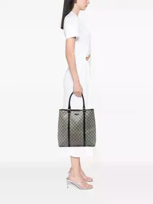 Gucci Gg Supreme Joy Vertical Tote Bag - Neutrals