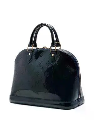 LOUIS VUITTON Monogram Vernis Alma Pm Handbag