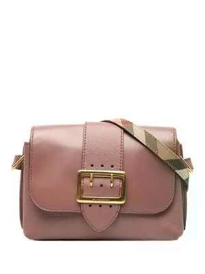 Burberry Small Leather Medley Buckle Crossbody Bag