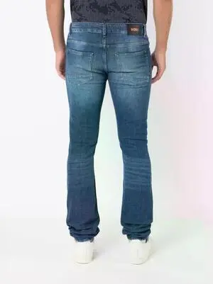 BOSS Distressed Slim-cut Jeans