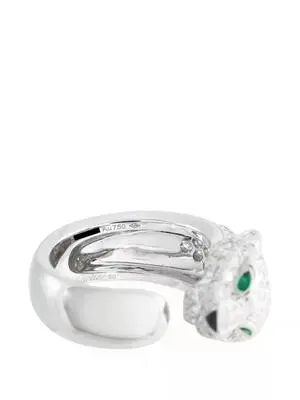 Cartier Panthère Diamond Ring In 18k White Gold