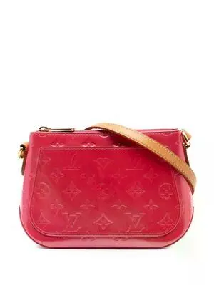 LOUIS VUITTON Monogram Vernis Minna Street Crossbody Bag - Pink