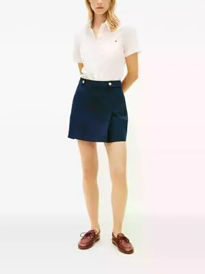 Tommy Hilfiger Pleated Button-embellished Skirt