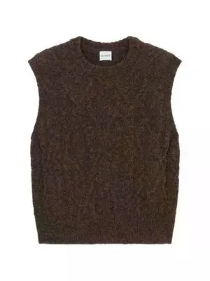 Closed Crew-neck Vest