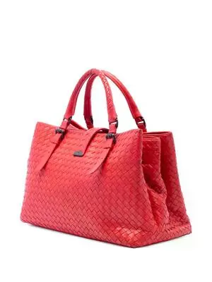 Bottega Veneta Medium Roma Tote Bag - Red