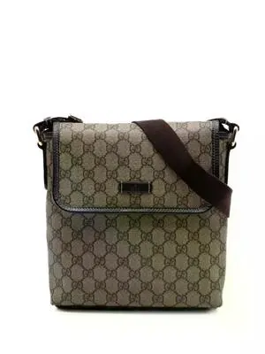 Gucci Gg Supreme Crossbody Bag