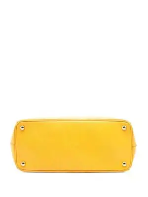 Prada Saffiano Lux Galleria Double Zip Satchel