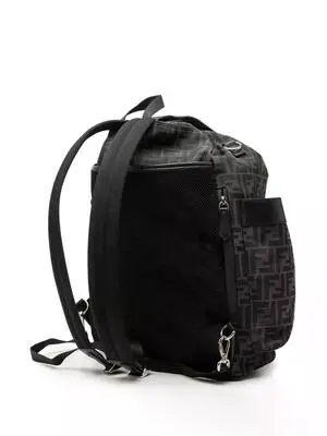 Fendi Large Ff Jacquard Strike Backpack