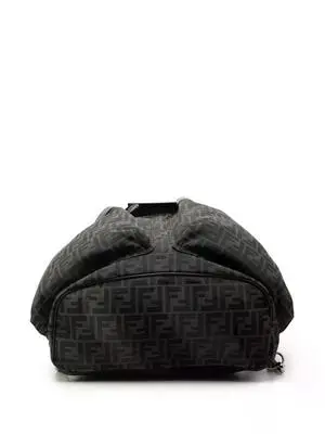 Fendi Large Ff Jacquard Strike Backpack