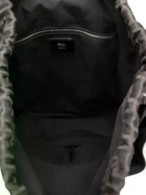 Fendi Large Ff Jacquard Strike Backpack