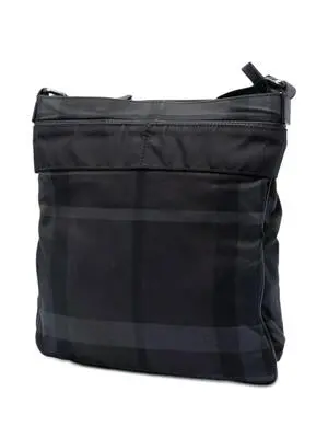 Burberry Smoke Check Nylon Crossbody Bag