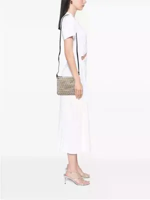 Fendi Zucchino Canvas Crossbody Bag
