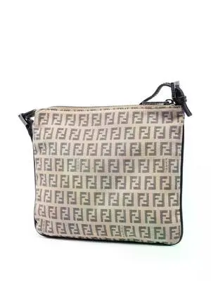 Fendi Zucchino Canvas Crossbody Bag